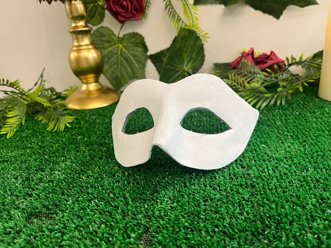 Papier-mâché Mask to Paint - Etsy