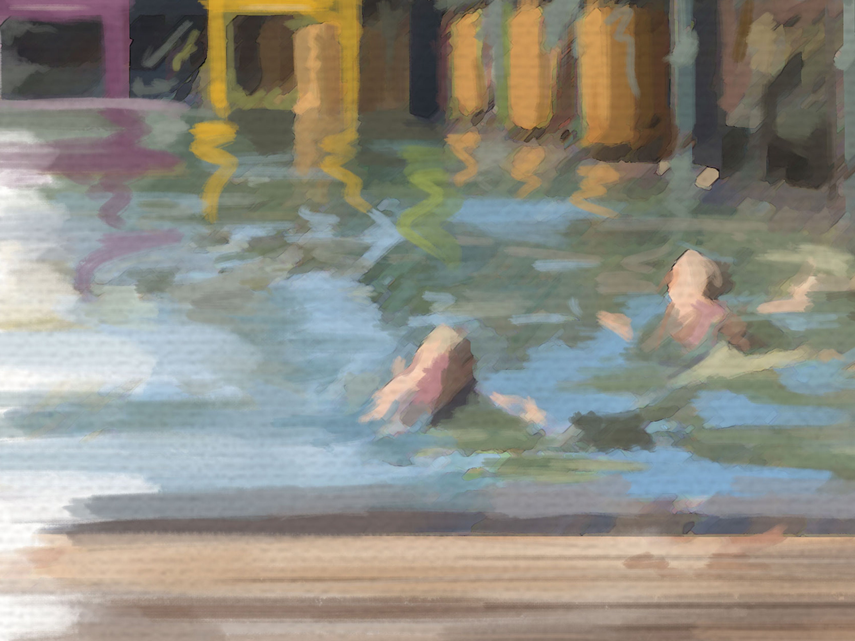 Thames Lido Reading Print King's Meadow Swimming Pool - Etsy UK