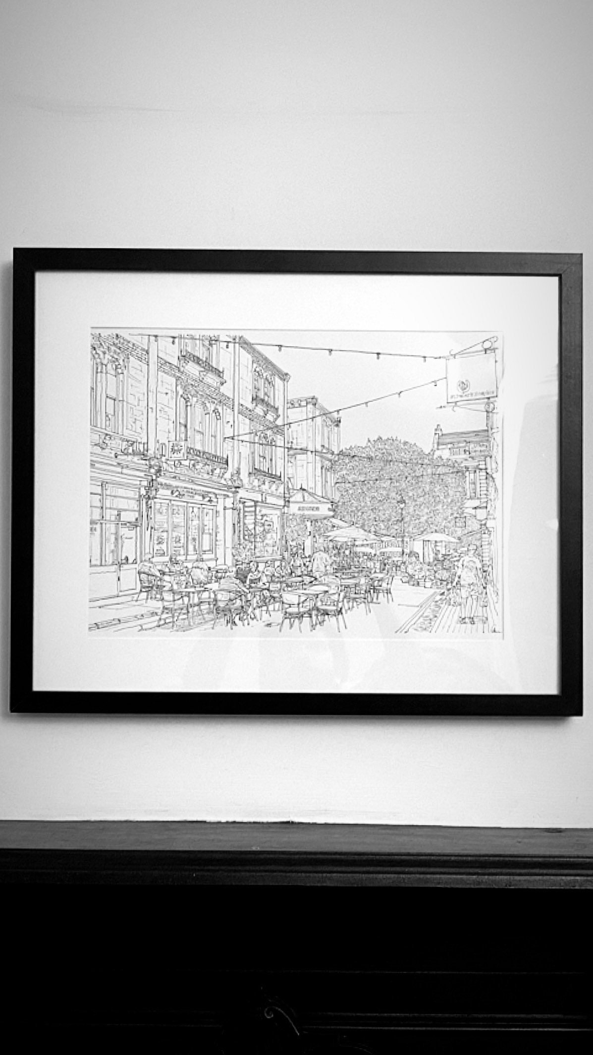 Clifton Village - Hand Drawing | Primrose Cafe | Clifton Arcade ...