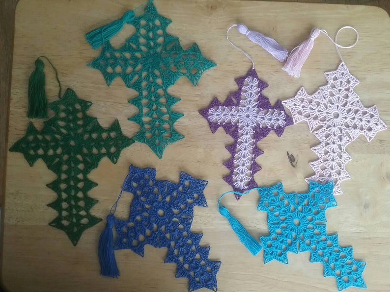 Cross Bookmark - Etsy