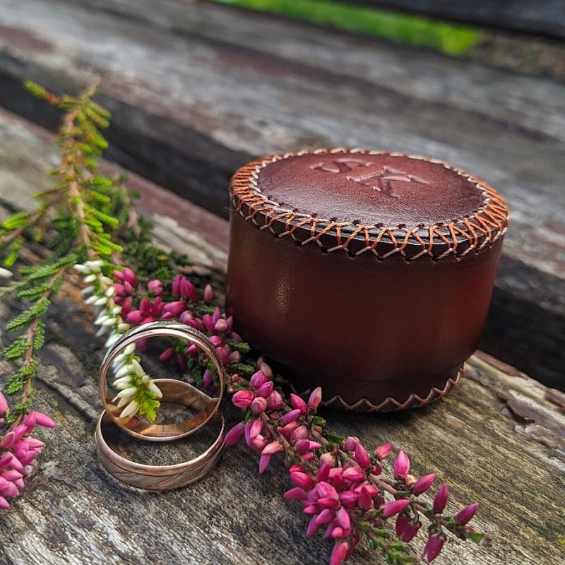 Leather Ring Box - Etsy