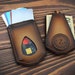 Mens Leather Card Holder Gift for Men Ultra Slim and Compact - Etsy