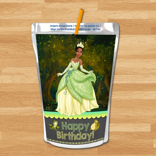 Princess and the Frog Water Bottle - Etsy