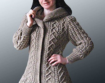 Hand knit jacket | Etsy