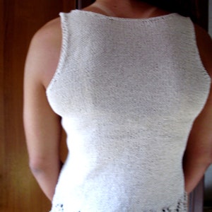 Women Top, Hand-knitted Top, Summer Top, Elegant Top, Gift for Her ...