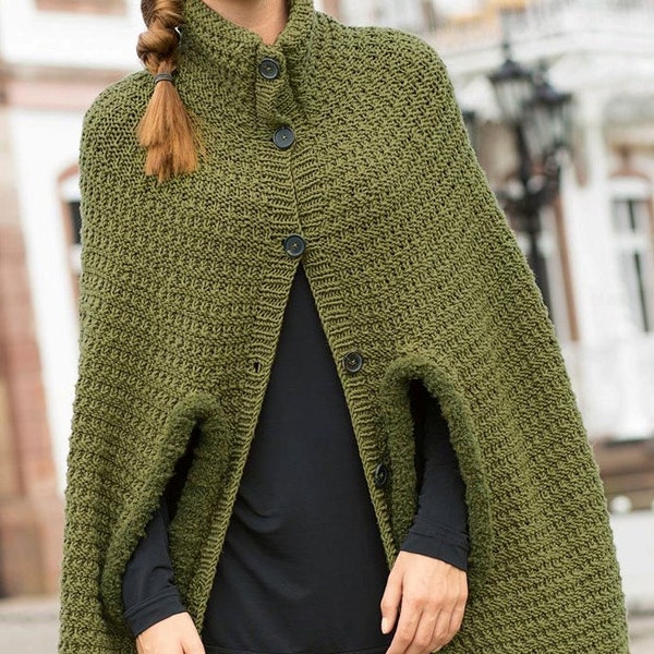 Knit Cape - Etsy