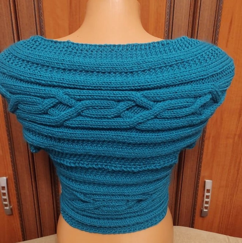 Women's Bolero Knitted Bolero Bolero Poncho Sexy - Etsy