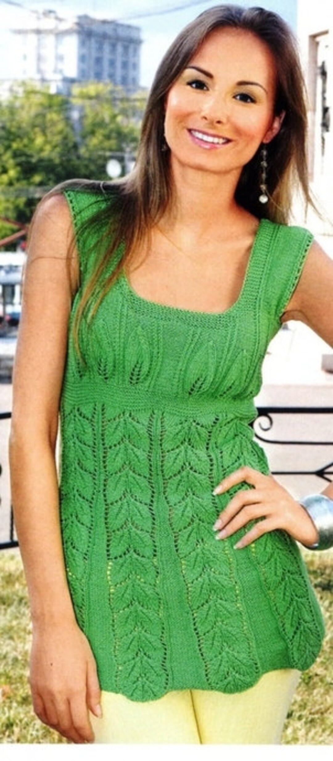 Summer Knitted Top, Women Top, Hand-knitted Top, Summer Top, Elegant ...