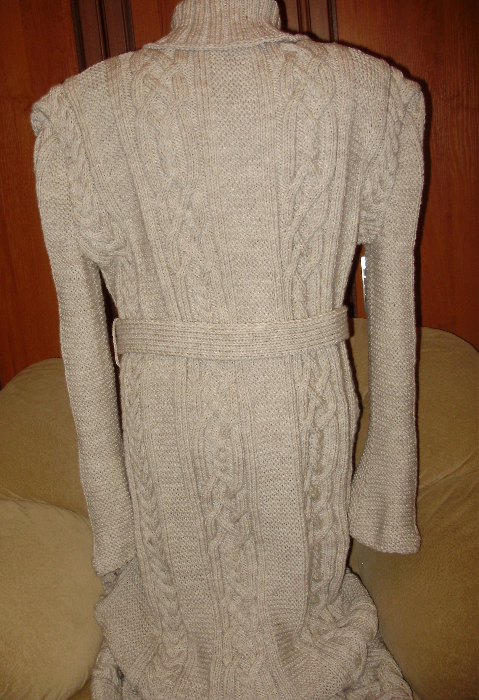 Hand Knit women's coat aran Women's jacket Women | Etsy