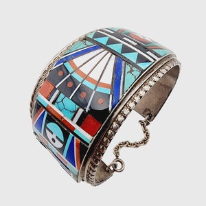 Inlay native american jewelry Etsy