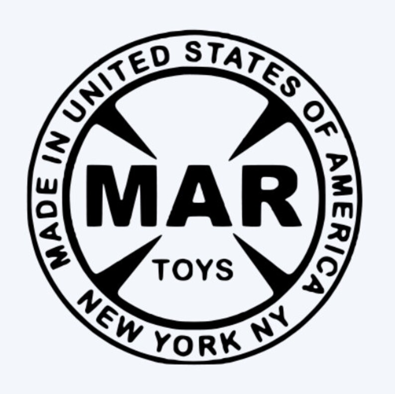 Retro Vibes Only! Marx Toys Logo Decal - Etsy