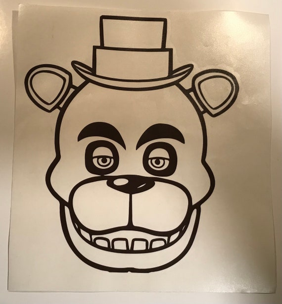 Five Nights at Freddy's Freddy Decal | Etsy