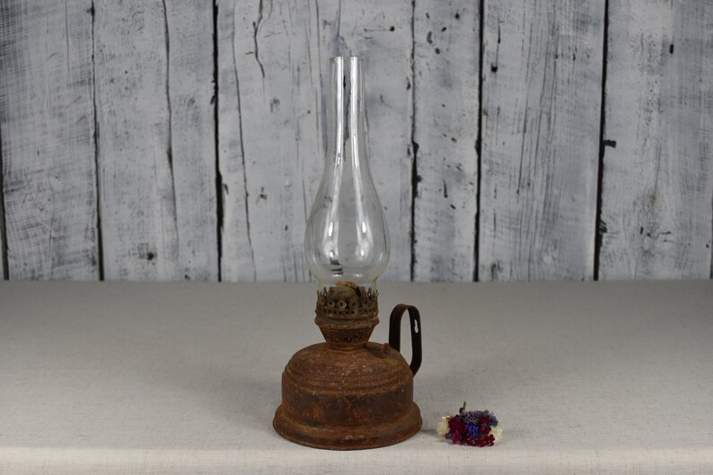 Antique Oil Lamp / Rustic Lantern / Retro Kerosene Lamp / Home - Etsy