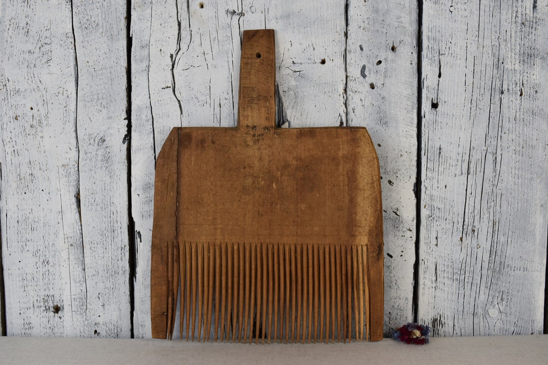 Wooden Comb / Wool Comb / Hand Wool Comb / Hand Carder - Etsy