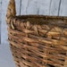 Vintage Wicker Basket / Wicker Storage Basket / Antique Wicker - Etsy