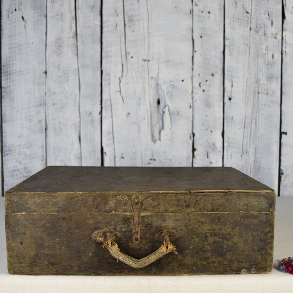 Wooden Suitcase - Etsy