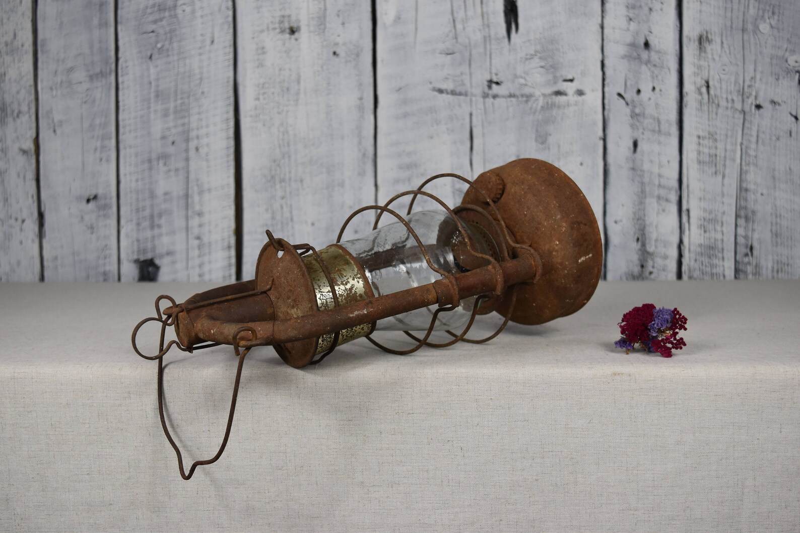 Antique Oil Lamp / Rustic Lantern / Retro Kerosene Lamp / Home | Etsy