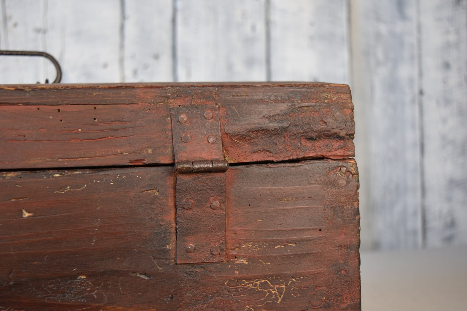 Wooden Chest / Vintage Wooden Box / Wooden Box With a Lid / - Etsy