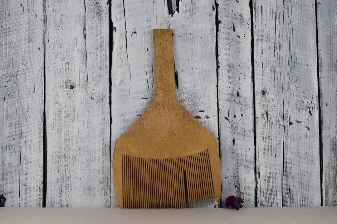 Wooden Comb / Wool Comb / Hand Wool Comb / Hand Carder - Etsy