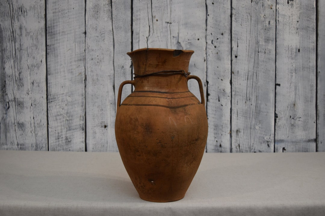 Antique Clay Pot / Ceramic Bowl / Rustic Ceramic Pot / Clay Jug ...
