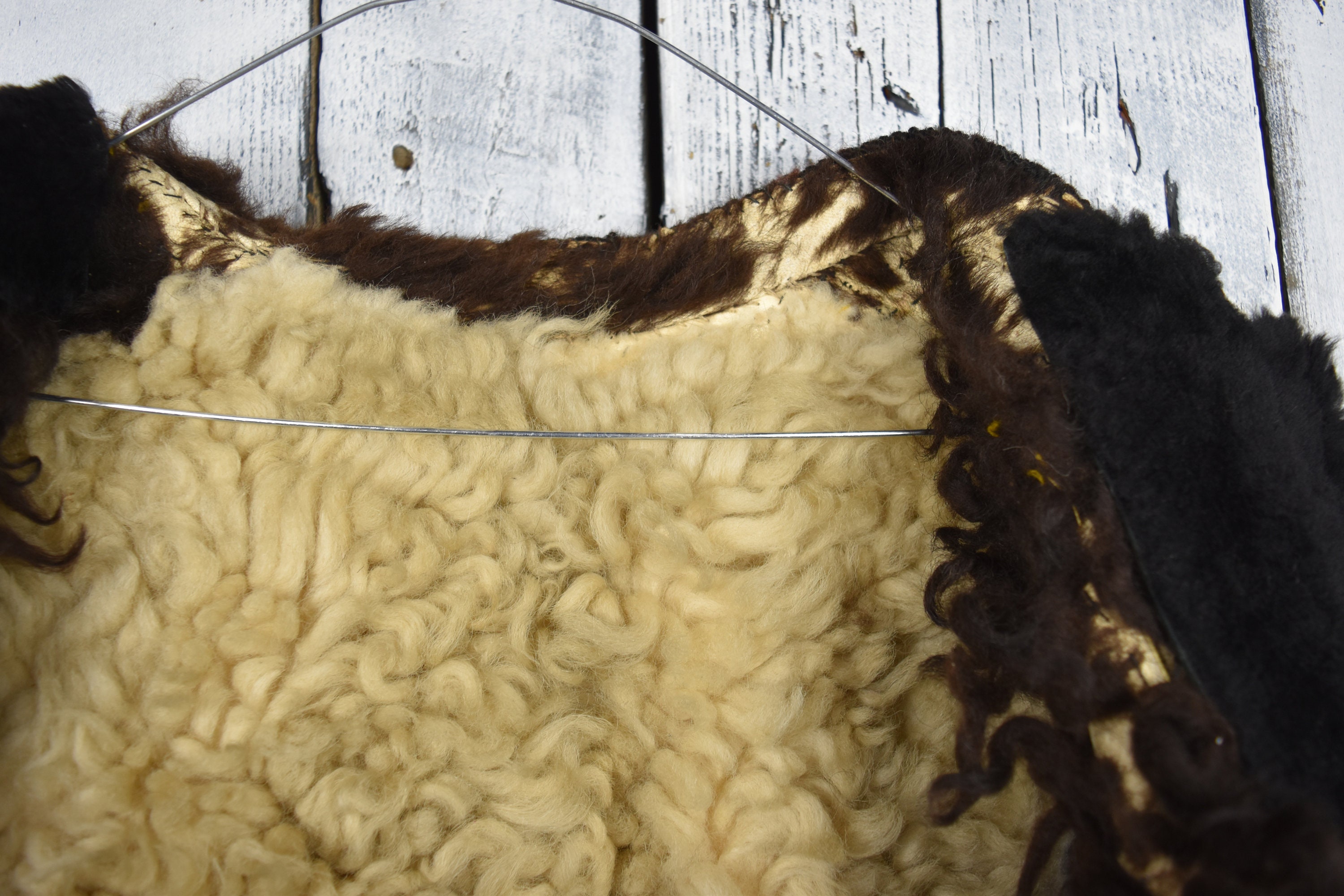 Vintage Sheepskin Vest / Traditional Fur Vest / Ukrainian | Etsy