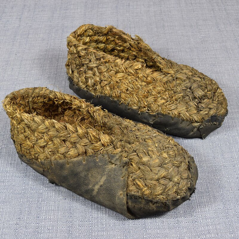 Straw Shoes - Etsy