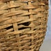 Vintage Wicker Basket / Wicker Storage Basket / Antique Wicker - Etsy
