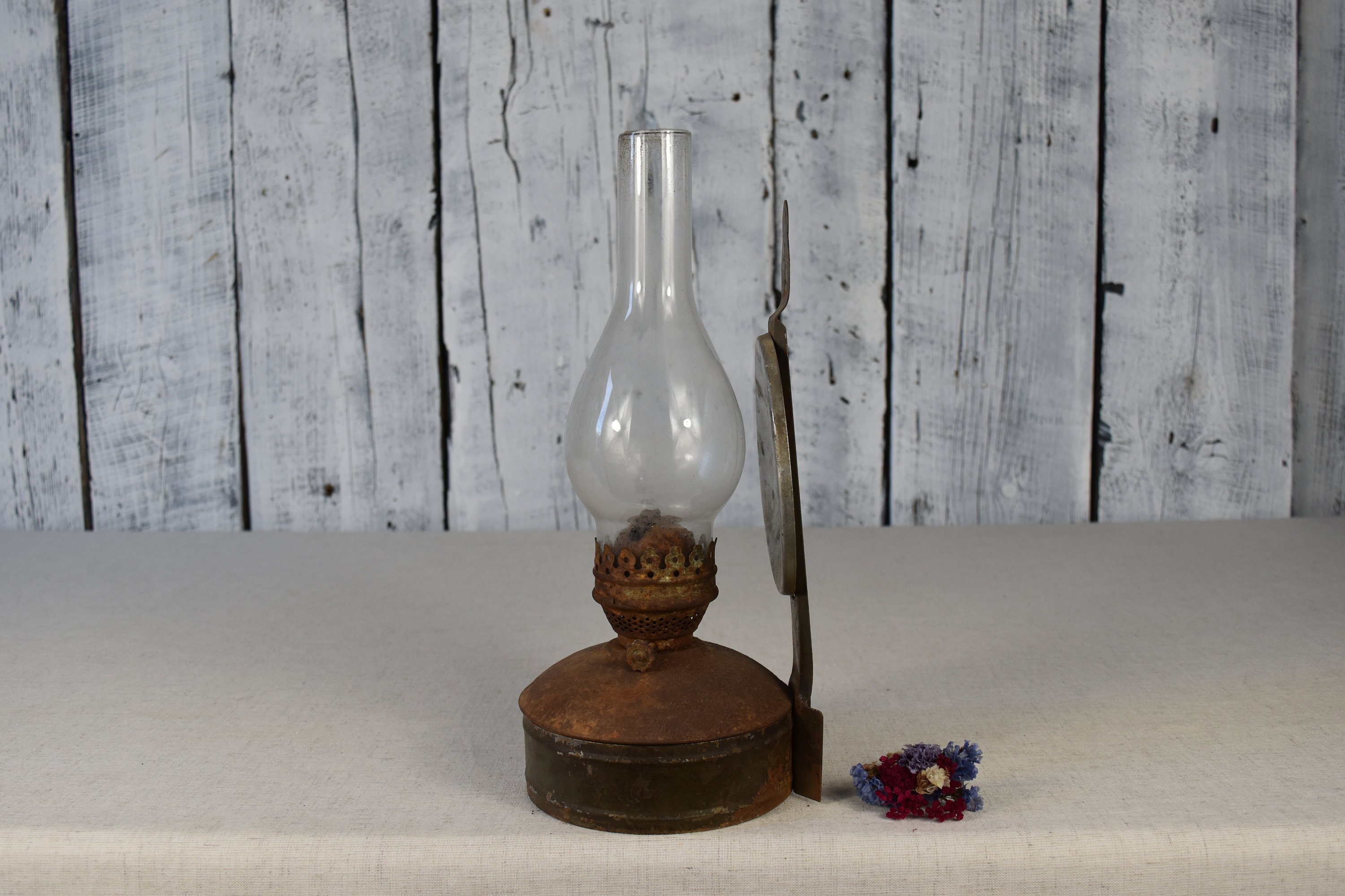 Antique Oil Lamp / Rustic Lantern / Retro Kerosene Lamp / Home - Etsy
