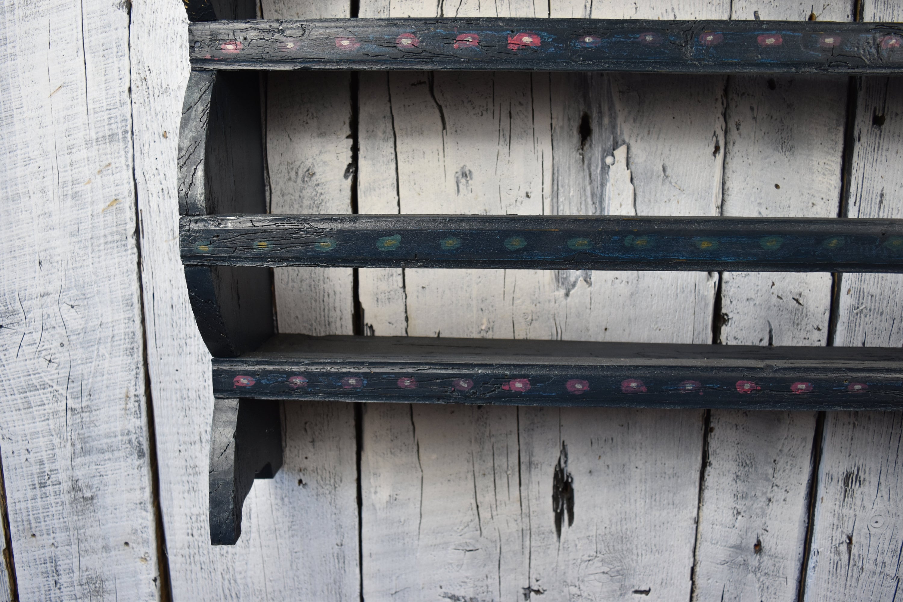 Vintage Wall Shelf / Wood Shelf / Antique Wood Wall Shelf / | Etsy