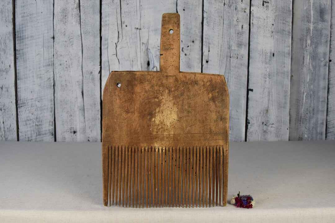 Wooden Comb / Wool Comb / Hand Wool Comb / Hand Carder - Etsy