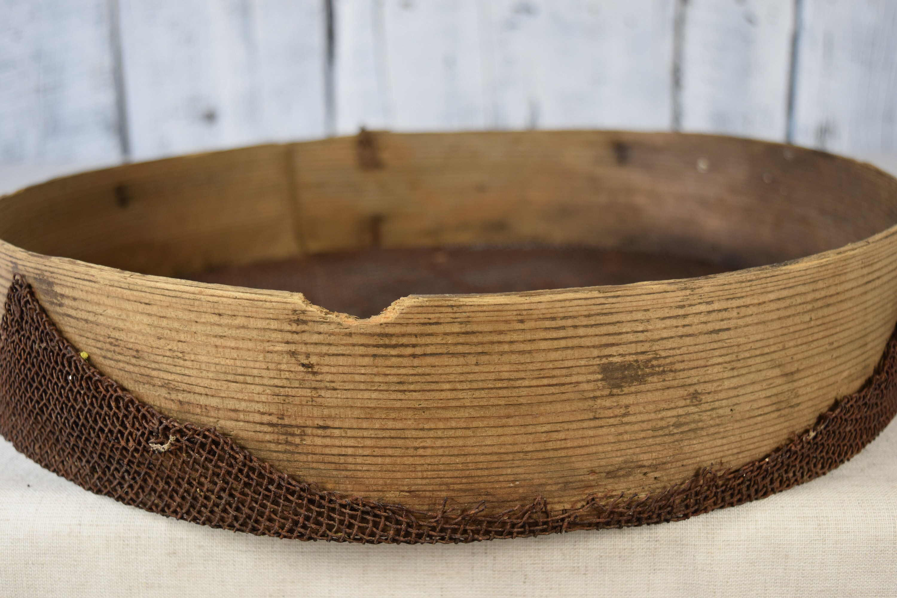 Antique Sieve / Wooden Sieve / Vintage Flour Sifter / Rustic - Etsy