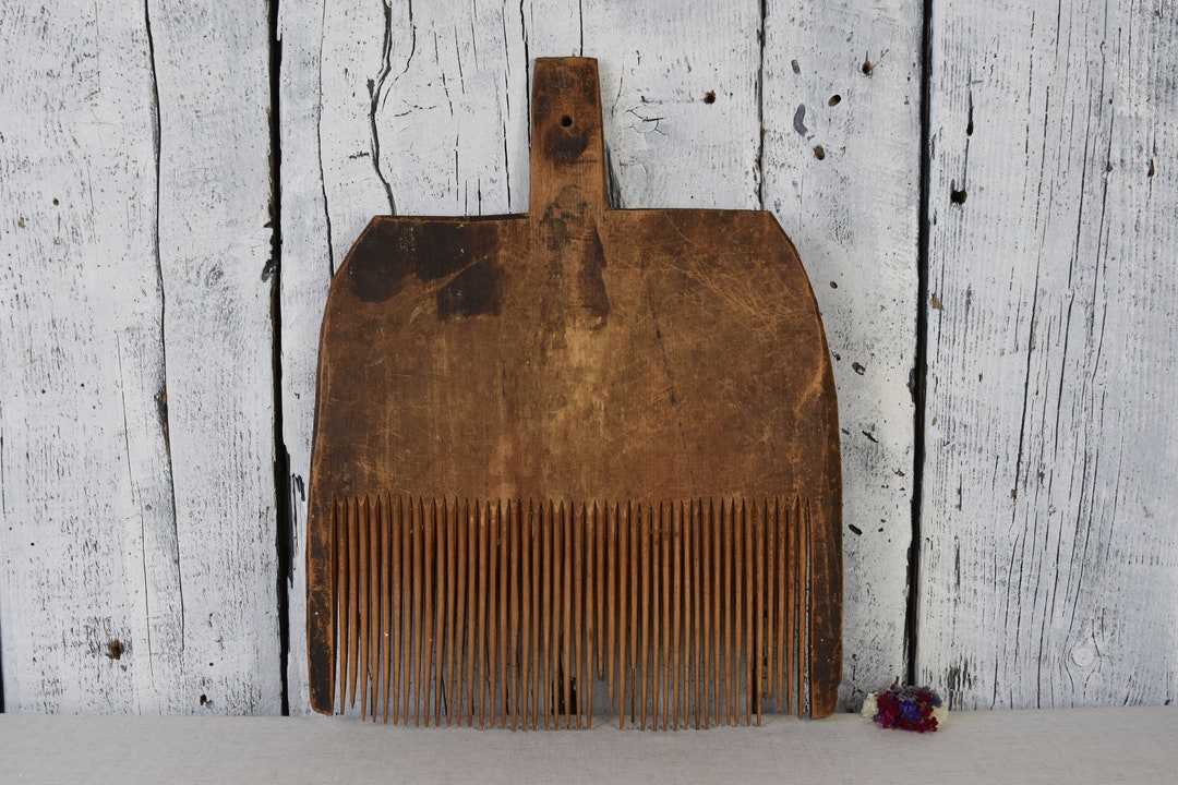 Wooden Comb / Wool Comb / Hand Wool Comb / Hand Carder - Etsy