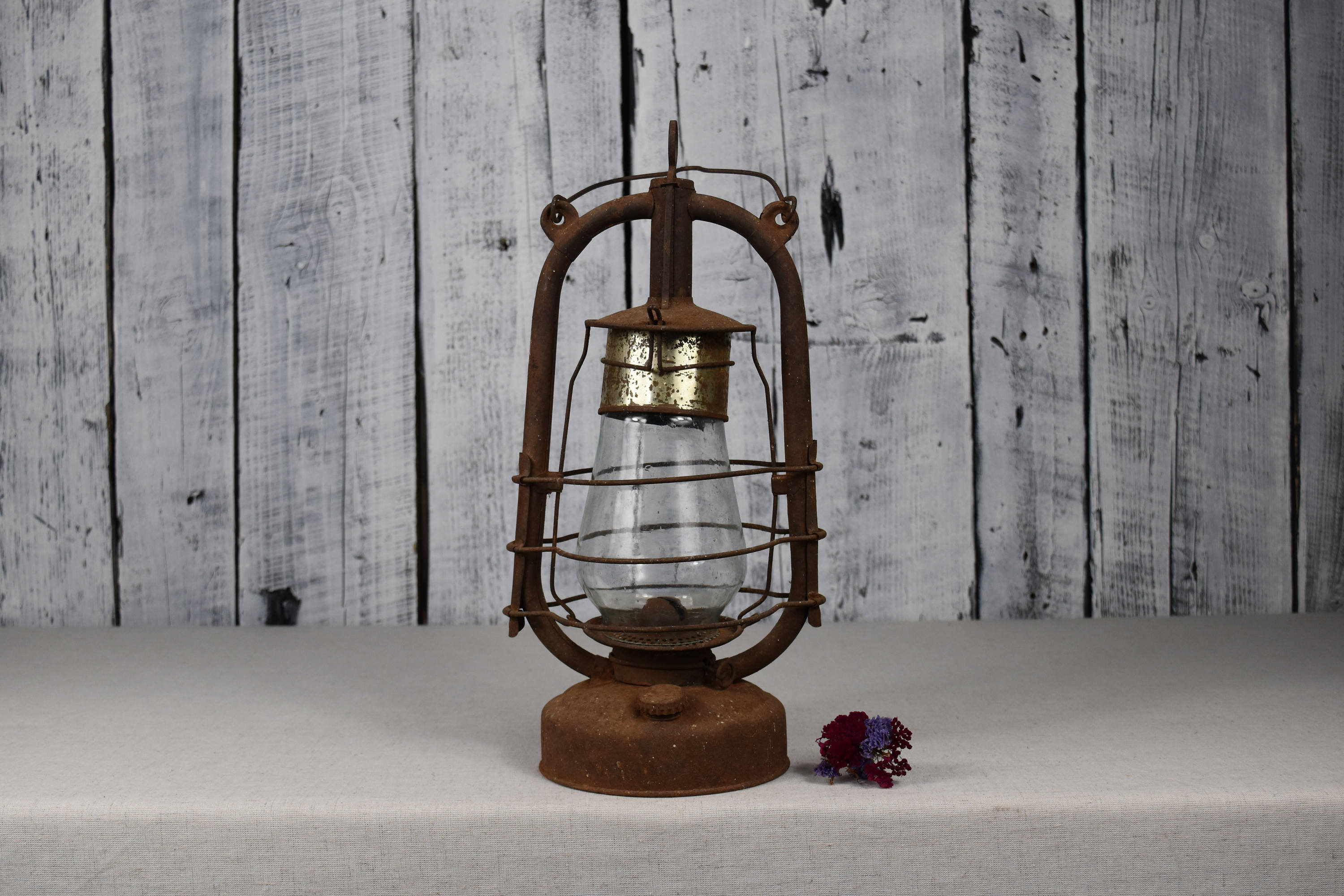 Antique Oil Lamp / Rustic Lantern / Retro Kerosene Lamp / Home | Etsy