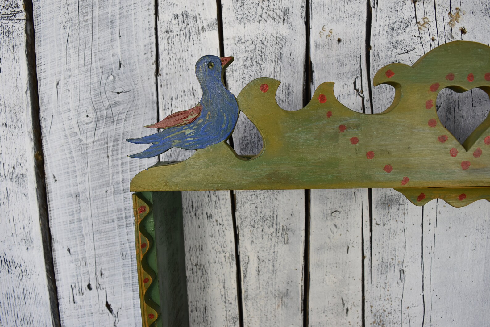 Vintage Wall Shelf / Wood Shelf / Antique Wood Wall Shelf / - Etsy