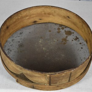 Antique Sieve / Wooden Sieve / Vintage Flour Sifter / Rustic Home Decor ...