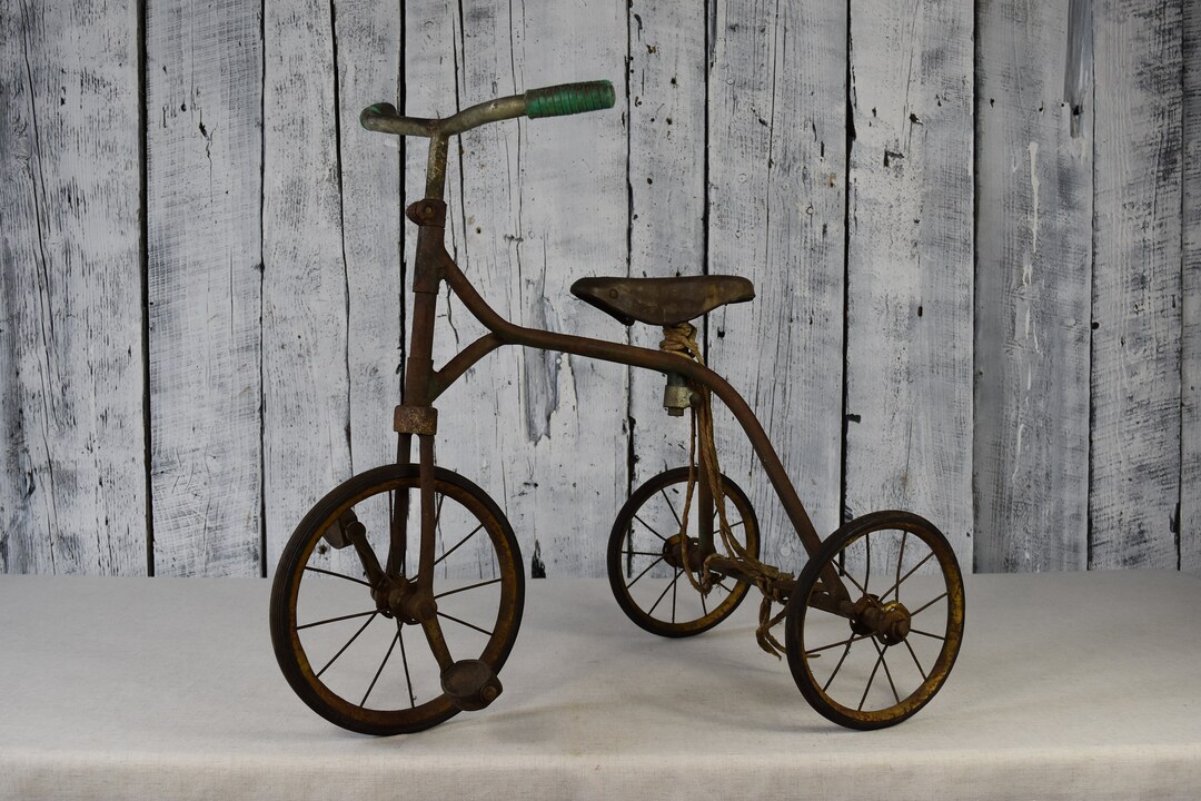 Vintage Tricycle / Children Tricycle / Children Bicycle / Retro Bicycle ...