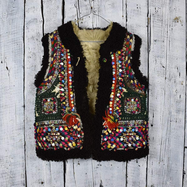 Embroidered Vest - Etsy