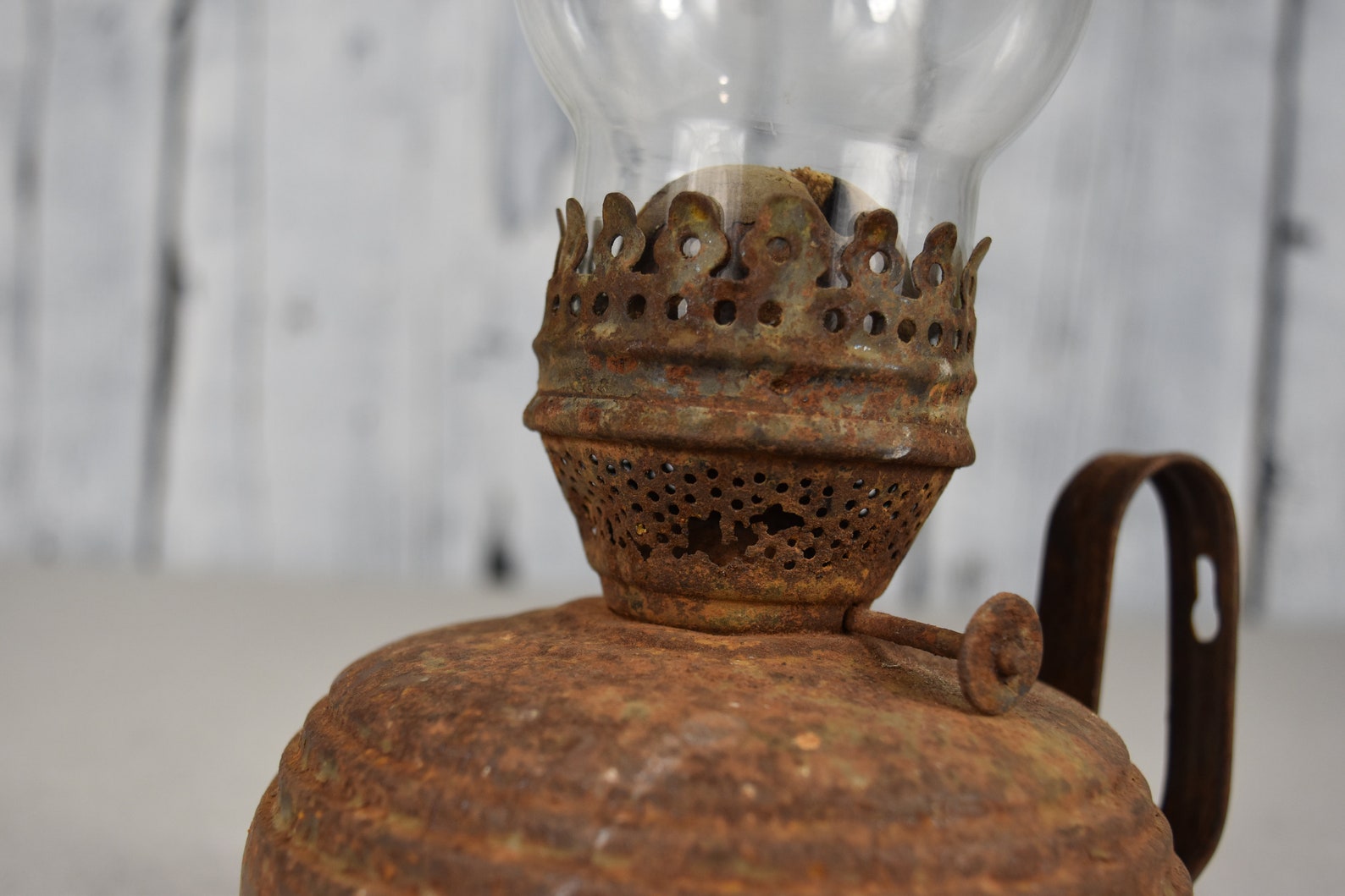 Antique Oil Lamp / Rustic Lantern / Retro Kerosene Lamp / Home - Etsy