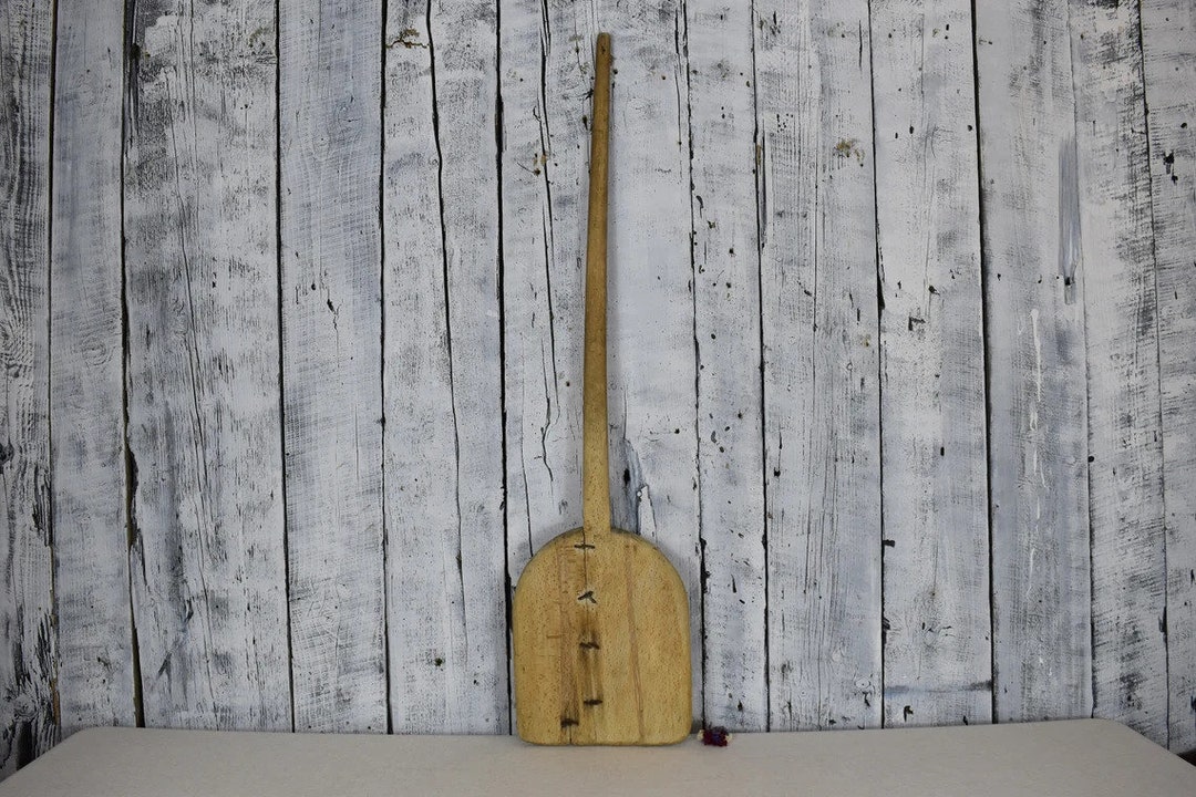 Antique Wooden Bread Shovel / Vintage Bread Paddle / Rustic Wooden ...