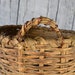 Vintage Wicker Basket / Wicker Storage Basket / Antique Wicker - Etsy