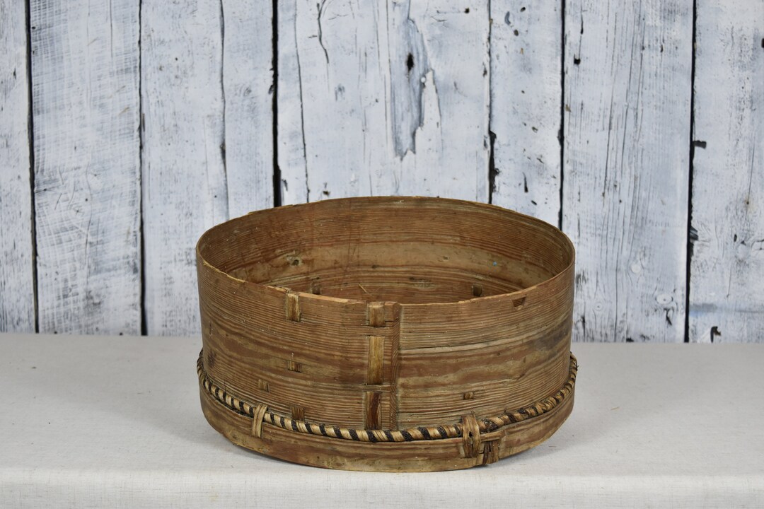 Antique Sieve / Wooden Sieve / Vintage Flour Sifter / Rustic Home Decor ...