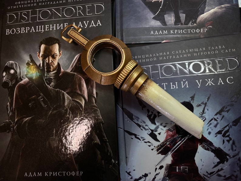 Dishonored Bone Charm Replica | Corvo Cosplay Prop | Video Game Fan ...