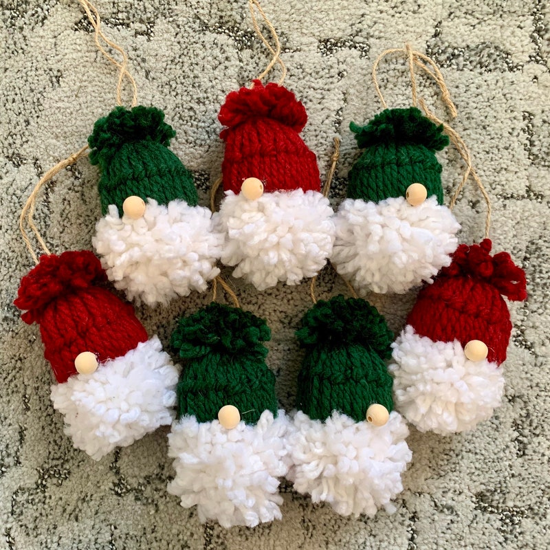 Christmas Pom Poms - Etsy