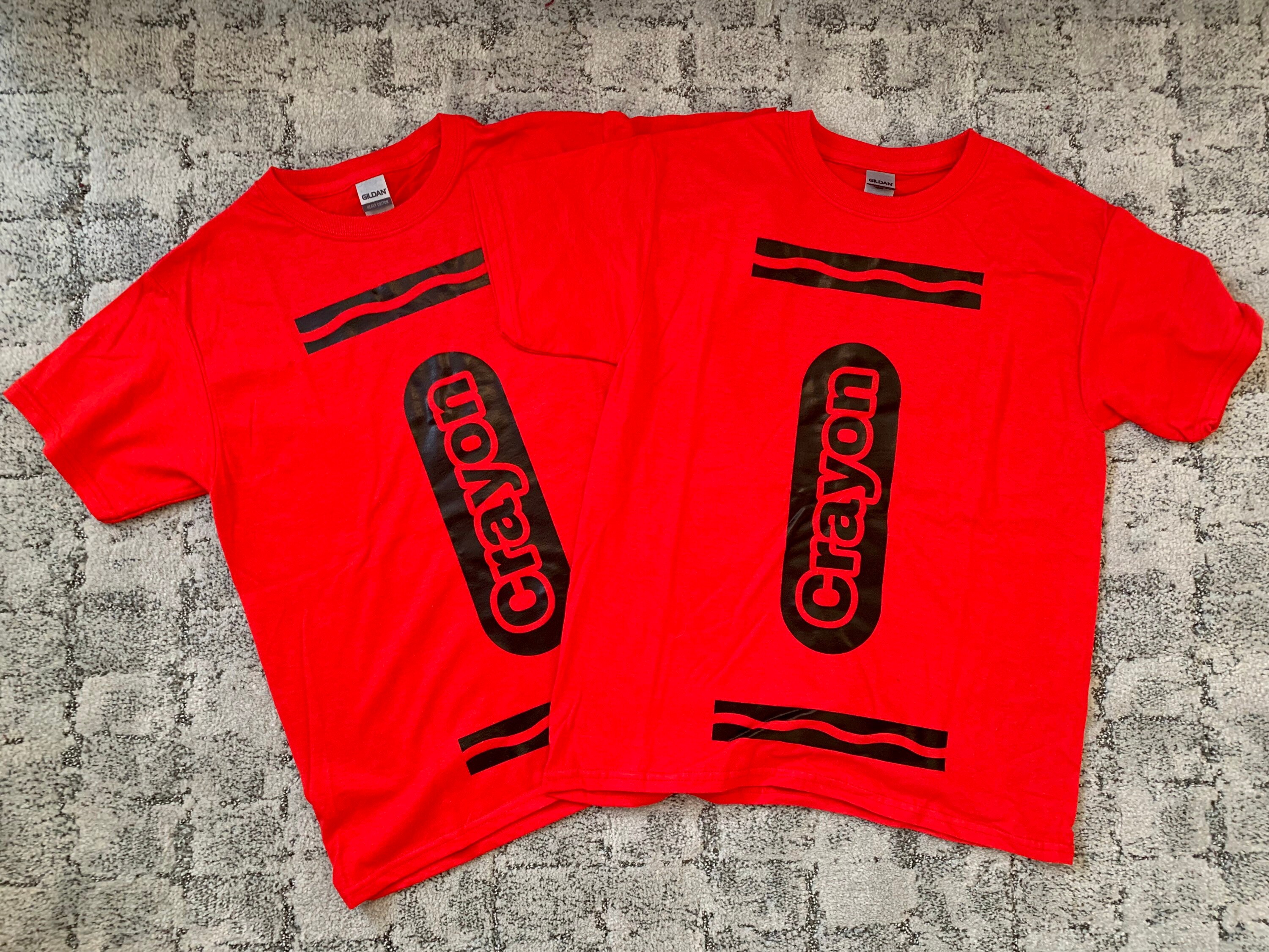 Kids Crayon Shirts - Etsy