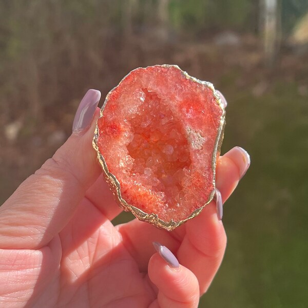 Geode Phone Grip - Etsy