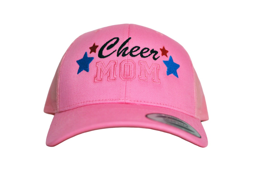 Cheer Mom Hat,pink Cheer Mom Hat,cheerleader Mom Baseball Cap ...