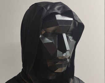 Front Man Mask Paper - Etsy