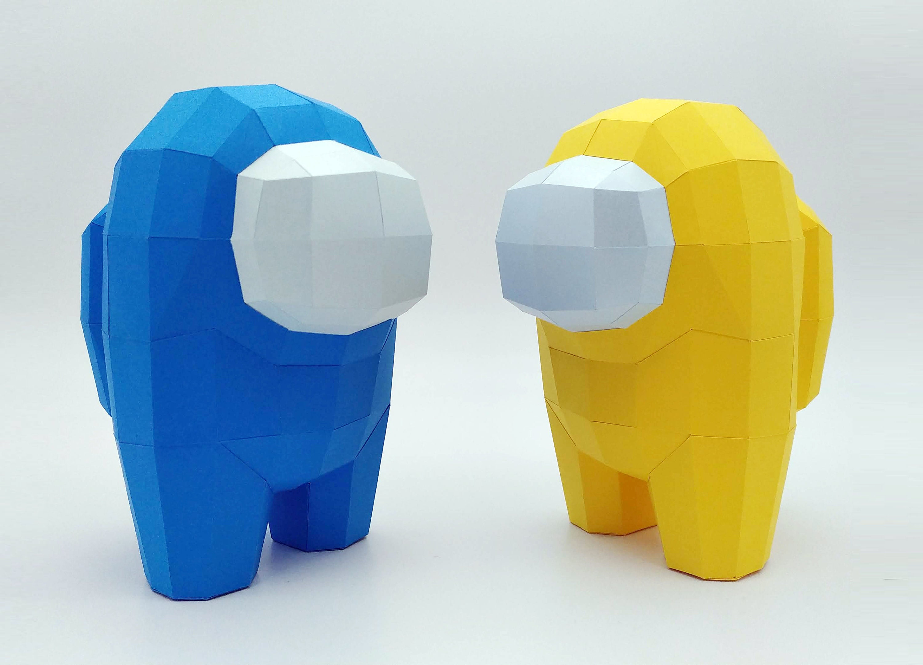 Among | Paper Craft | Paper Objet | Low Poly | 3D Polygon Sculpture ...
