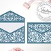 5x7'' Envelope Template - SVG, Ai, CRD, Eps, Pdf - Laser Cut Template ...