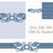 Belly Band Template SVG, DXF, Ai, CRD, Eps Laser Paper Cut Silhouette ...